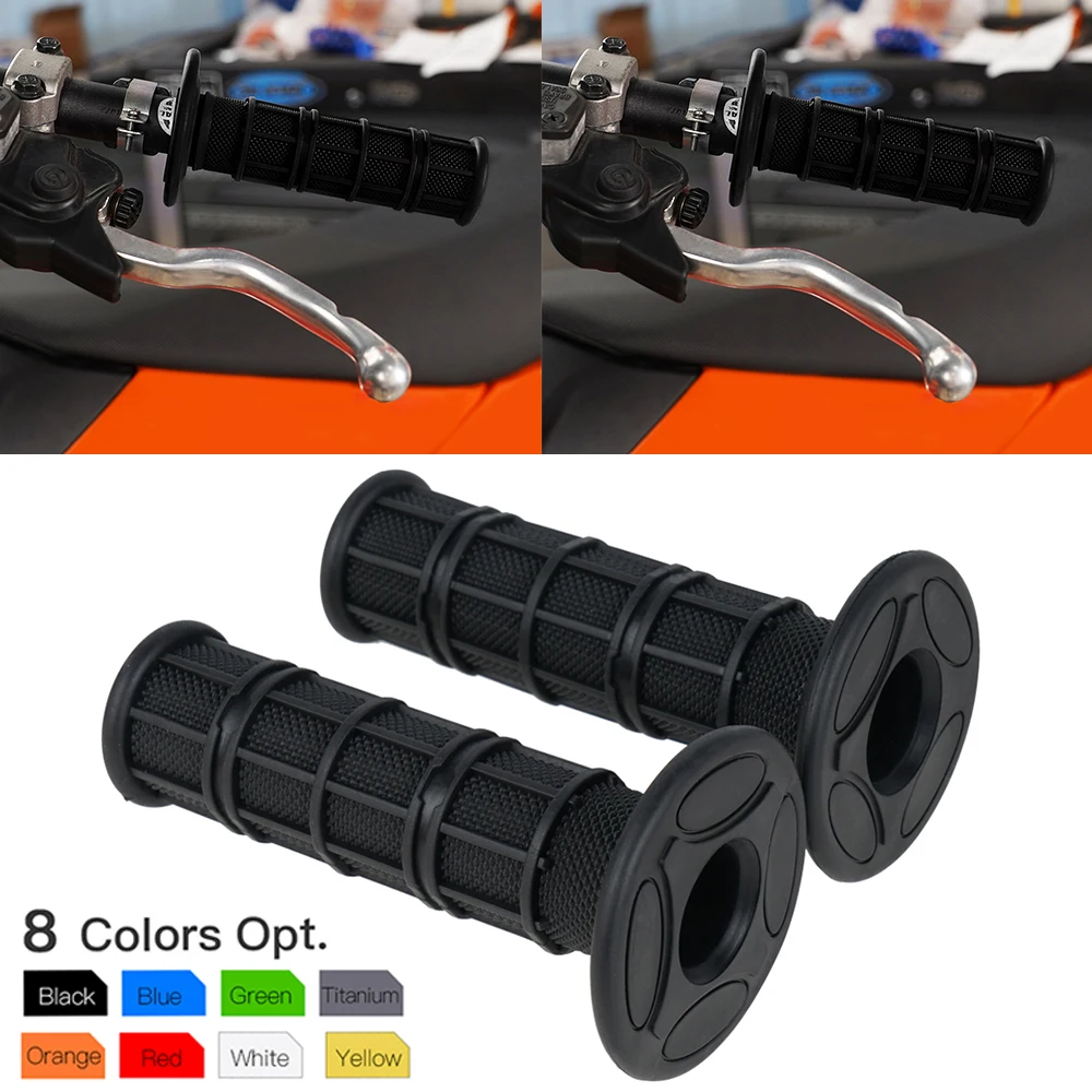 Handle-Grips-Dirt-Pit-Bike-Motorcycle-Motorbike-Handle-Bar-Grips-For ...