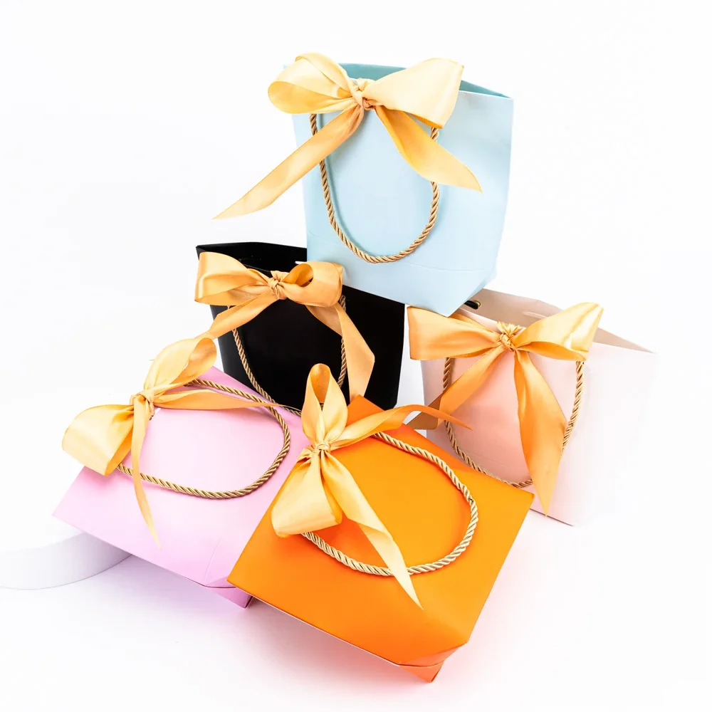 24Pack-Bulk-21x16x7cm-Women-s-Clothing-Store-Gift-Bag-Hand-held-Paper ...