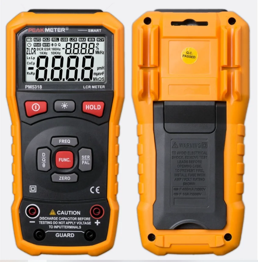 Handheld-LCR-digital-bridge-inductance-capacitance-impedance-series-and ...