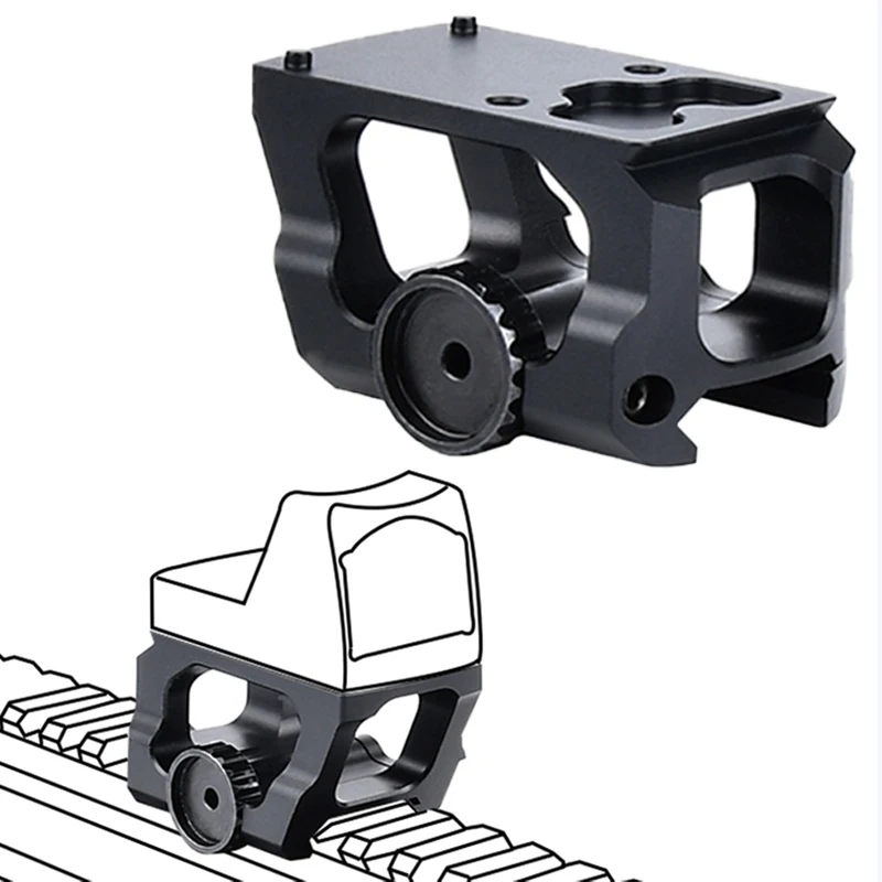 WADSN Hunting Rifle Scope Mount Tactical RMR Red Dot Sight mount riser ...