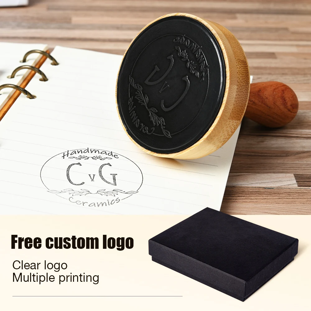 Personalized-Logo-Self-lnking-Stamp-Wooden-Photosensitive-ink-Stamp ...