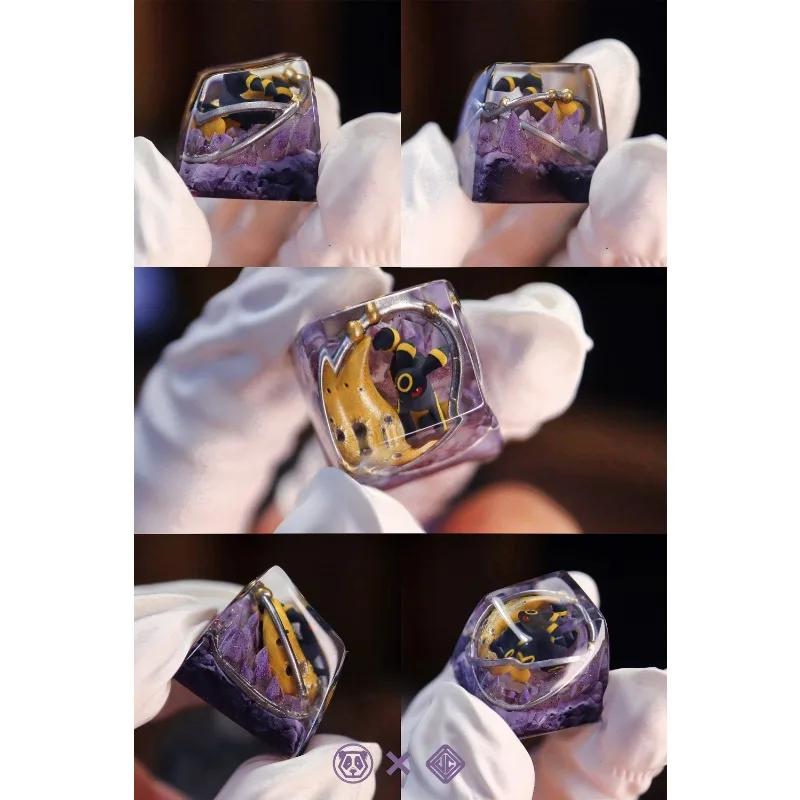 Pokemon-Espeon-Dragonair-Cross-Shaft-Pikachu-Journeys-Keycap-New-Stereo ...