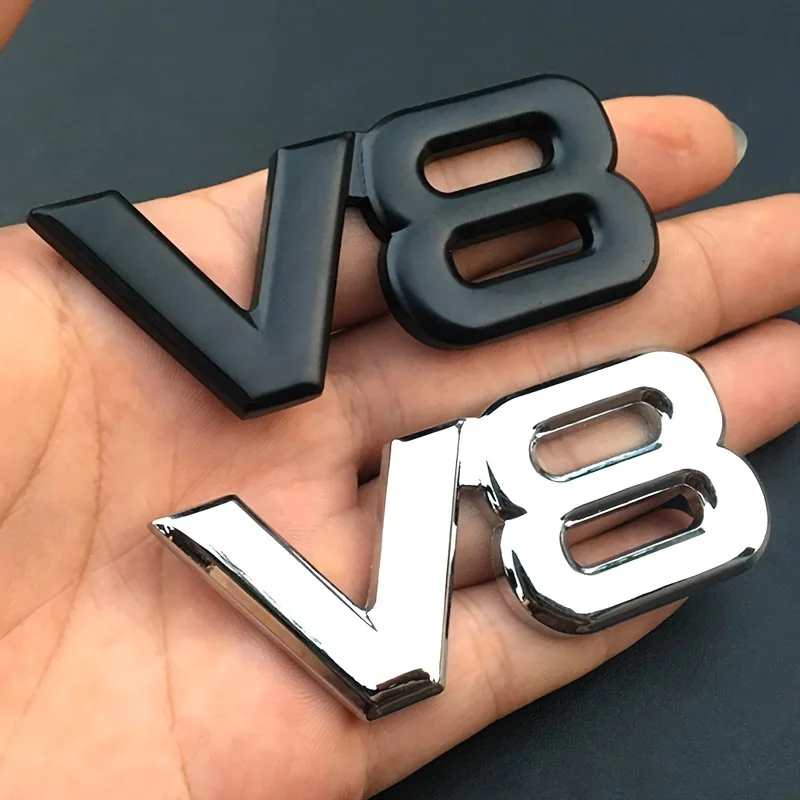 V8-Emblem-Metal-Sticker-Badge-Fender-For-V8-Racing-Emblem-Auto-For-Car ...