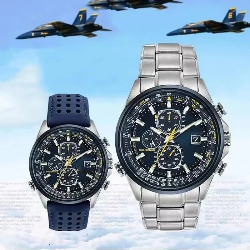 Blue Angel Quartz Men's Watch with 4 Button Multi function sublimation ...