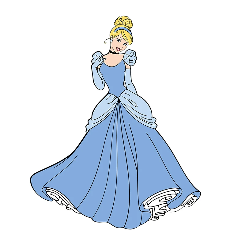 Cinderella Stencil