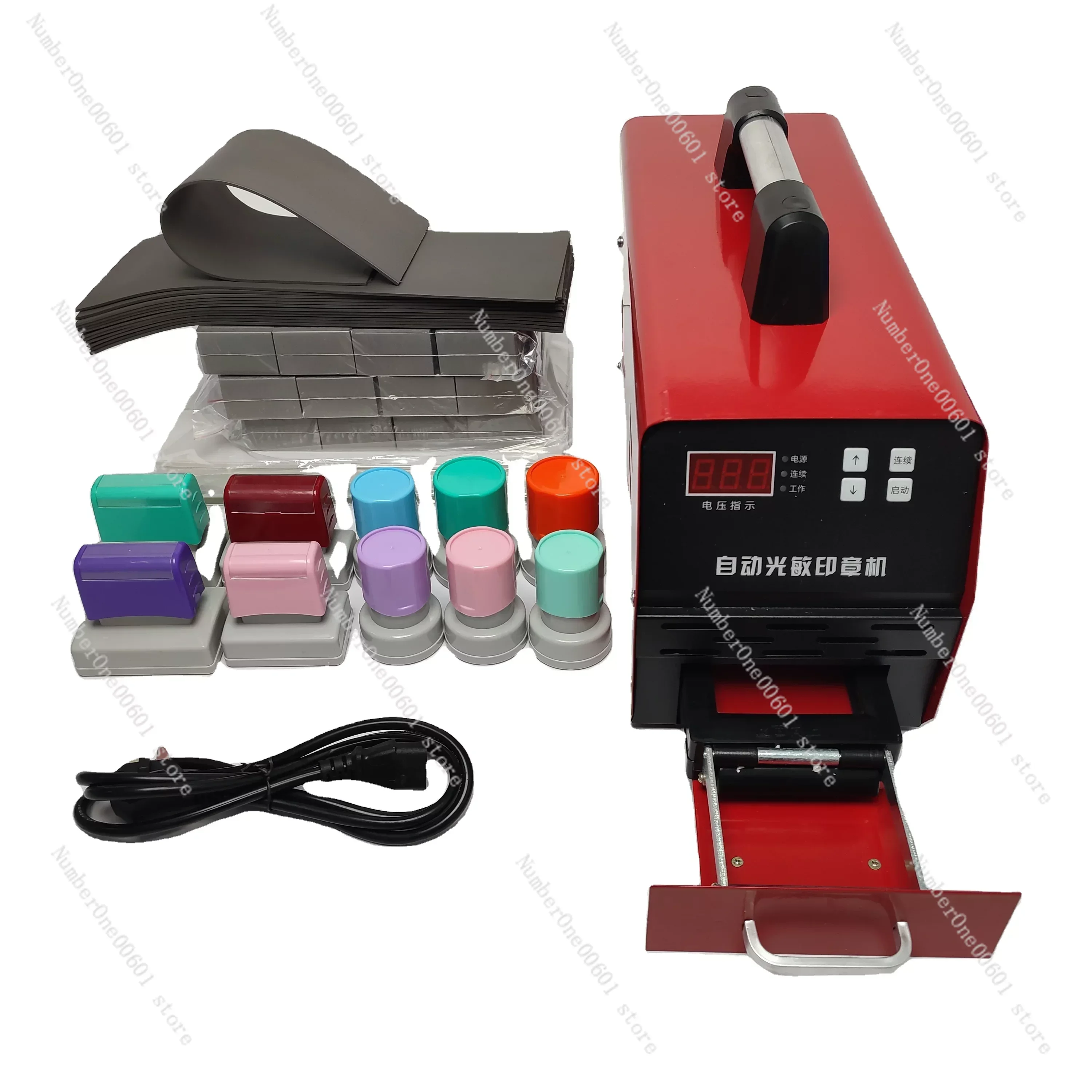 220V-110V-Full-Automatic-Rubber-Photo-Sensitive-Flash-Stamp-Machine ...