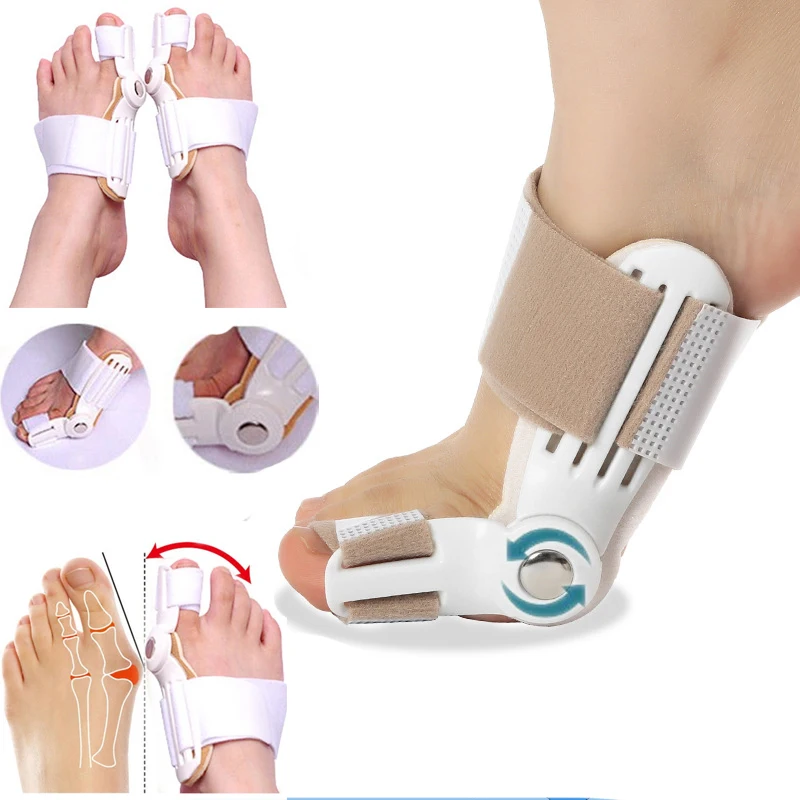 Bunion Straightener Toe Corrector Big Toe Eversion Splint Adjustable ...