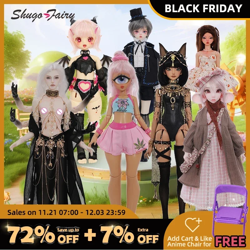 InStock-FastShippin-Shugafairy-BJD-Doll-1-4-Fullset-Top-Sale-List ...