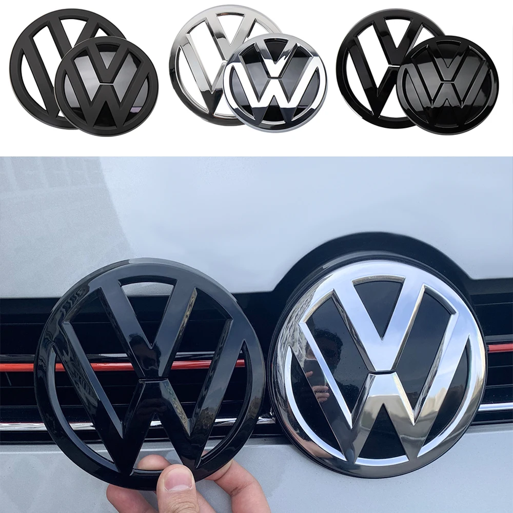 Auto-Front-Radiateor-Badge-Rear-Trunk-Lid-Emblem-Replacement-Decora ...