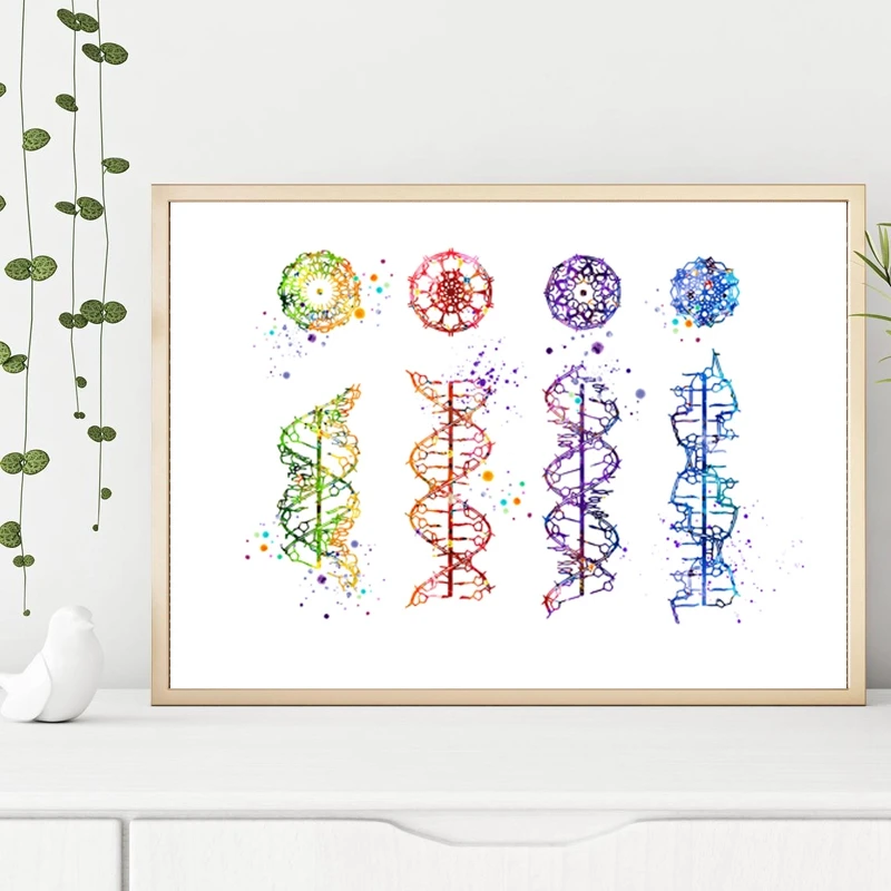 Dna Molecule Art