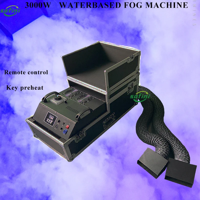 1-4PCS-Water-Mist-Machine-3000w-Low-Lying-Smoke-Machine-Water-Fog ...
