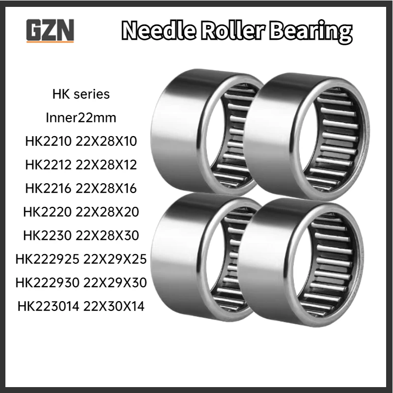 2-4PCS-Free-S-hipping-HK-Series-Inner-Diameter-22mm-Needle-Roller ...