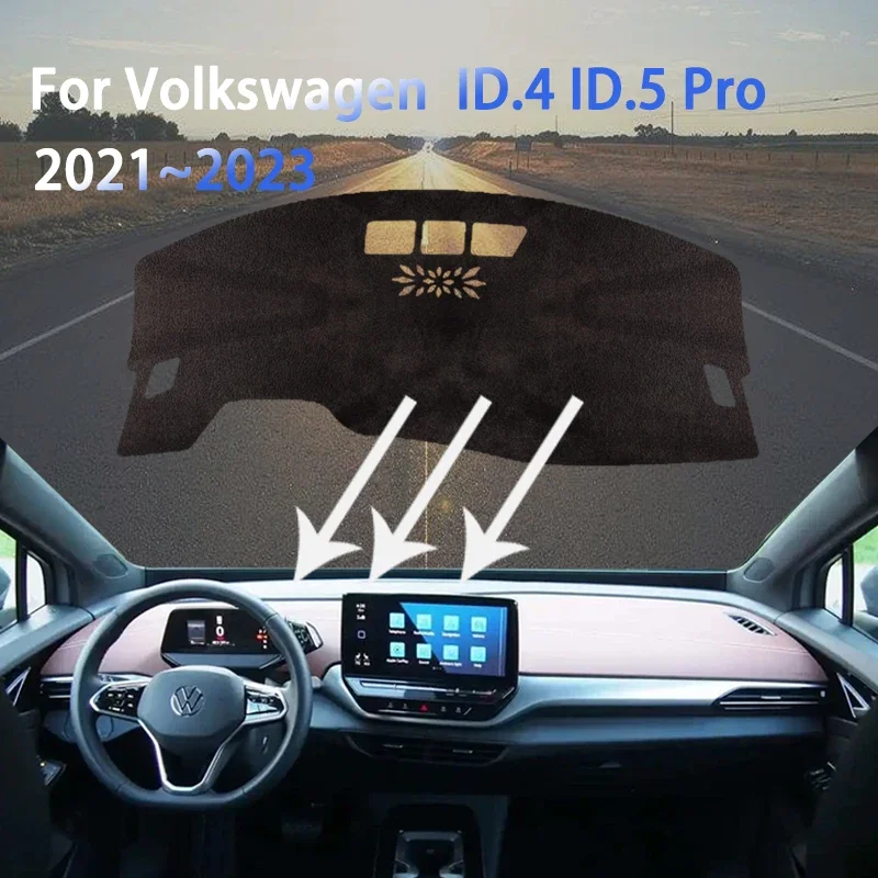Dashboard-Cover-Dash-Mat-Pad-Custom-for-Volkswagen-ID-4-ID-5-VW-ID4-ID ...