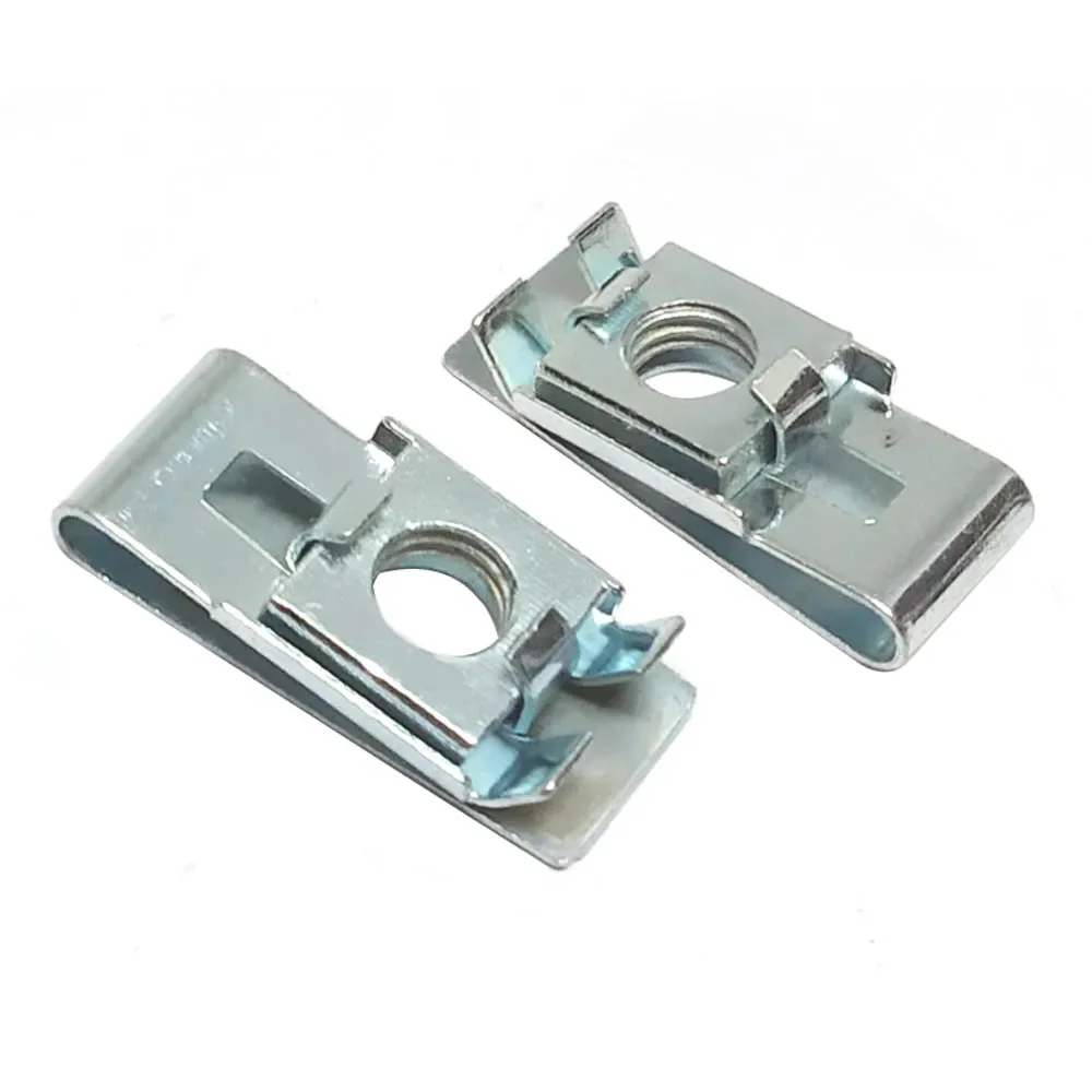 10pcs-M3-M4-M5-M6-Spring-Steel-U-Type-Insert-Nut-Clips-with-Thread-5mm ...