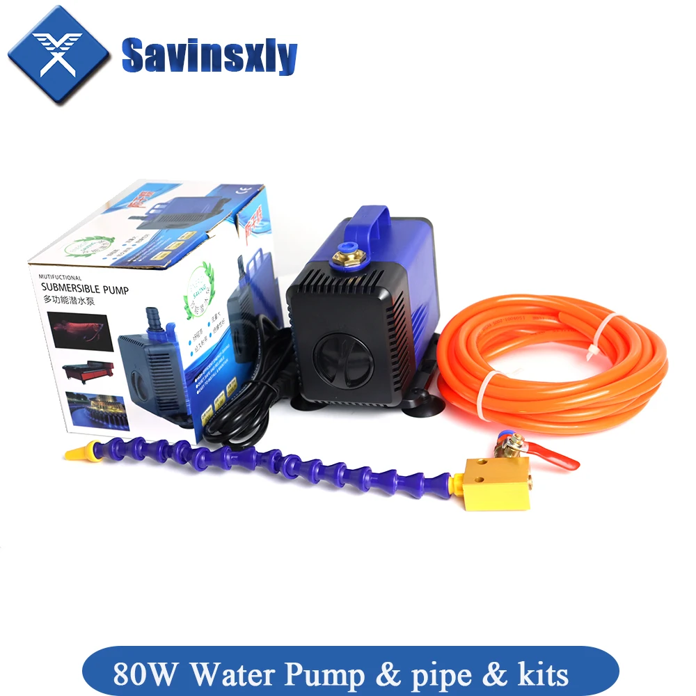 80w 35m 워터 펌프 냉각 분무기 미스트 냉각수 윤활 스프레이 시스템 8mm 공기 파이프 Cnc 선반 밀링 드릴