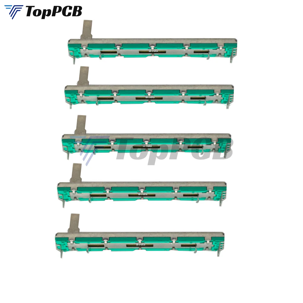 5PCS-Straight-Slide-Liner-Potentiometer-Mixer-Fader-Variable-Resistors ...