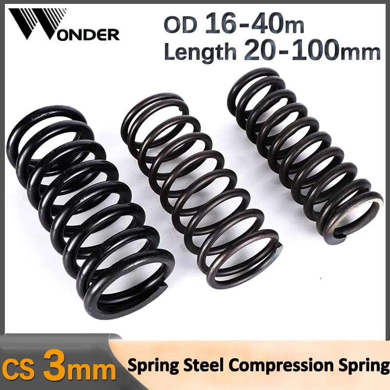 Compressed Metal Spring