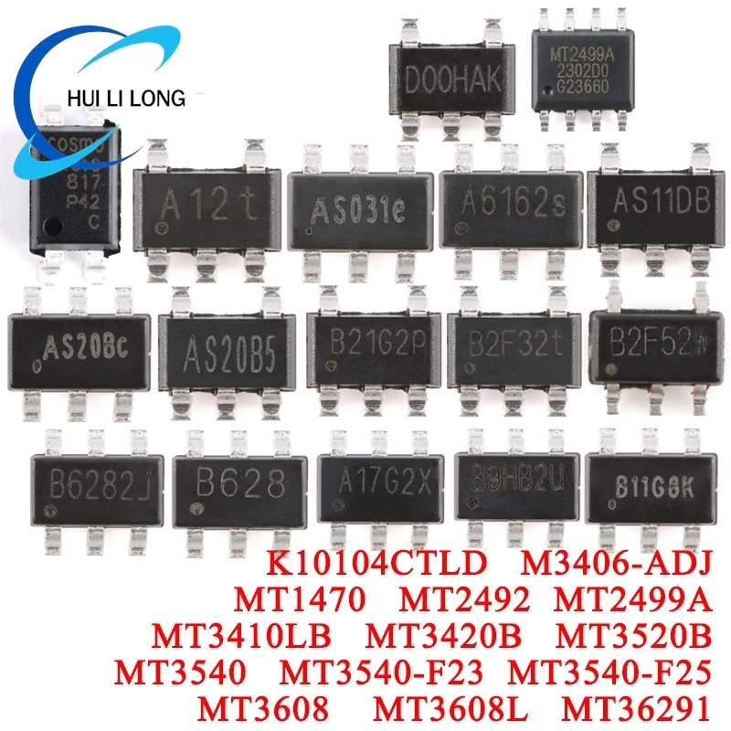 5-50 Uds M3406 MT1470 MT2492 MT2499A MT3410LB MT3420B MT3540 MT3608 ...