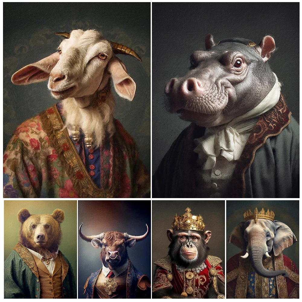 Humans With Animal Heads