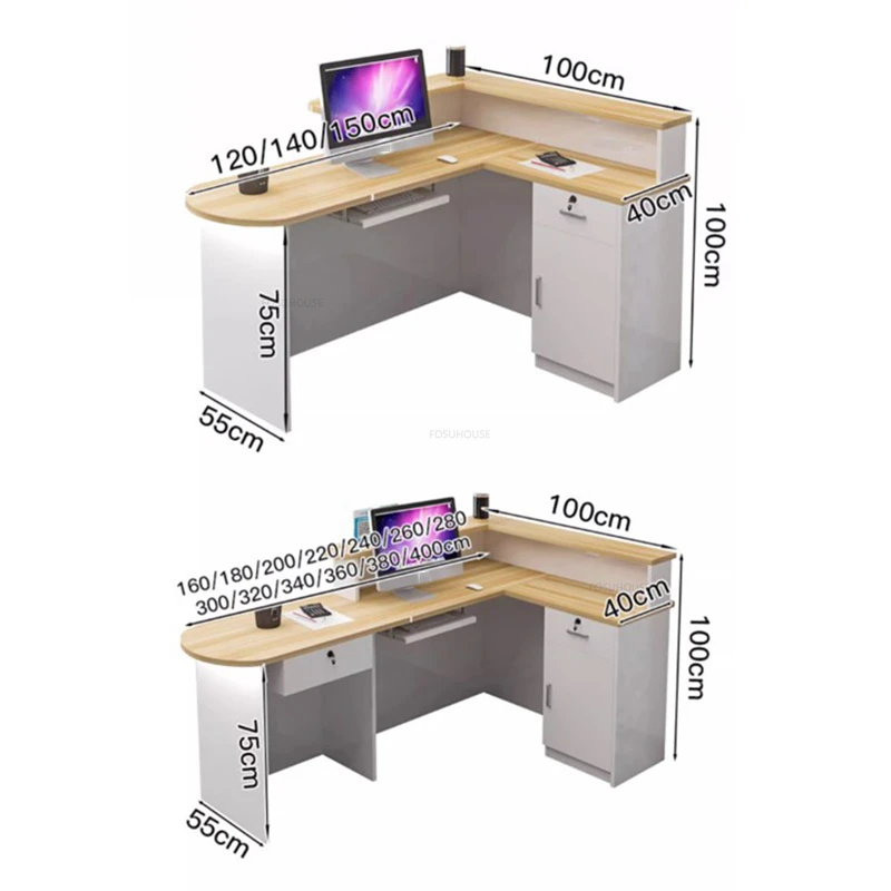 Cashier Counter Dimensions
