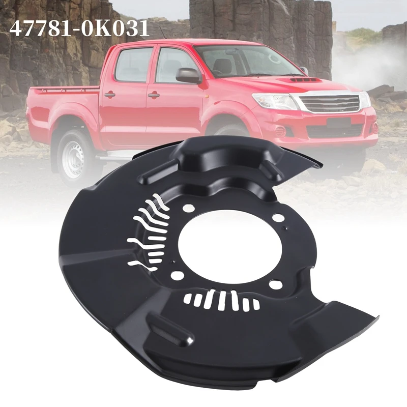 Front-Brake-Disc-Dust-Cover-Splash-Panel-For-Toyota-Hilux-2006-2011 ...