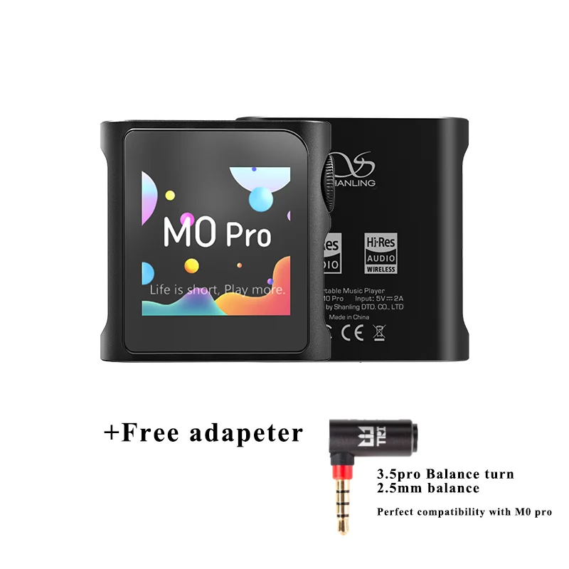 SHANLING M0 Pro Hi-Res Audio HIFI Bluetooth Portable Music MP3 Player ...