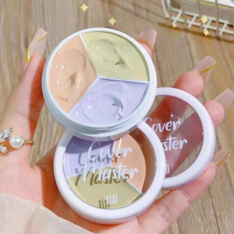 3-Color-Concealer-Palette-Makeup-Foundation-Cream-Waterproof-Long ...