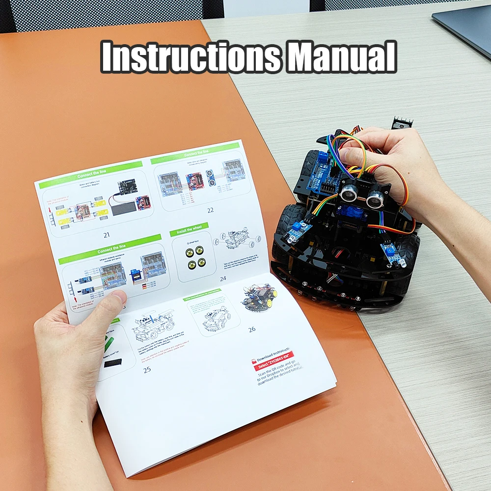 Kit de voiture robotique d'automatisation intelligente pour projet de ...