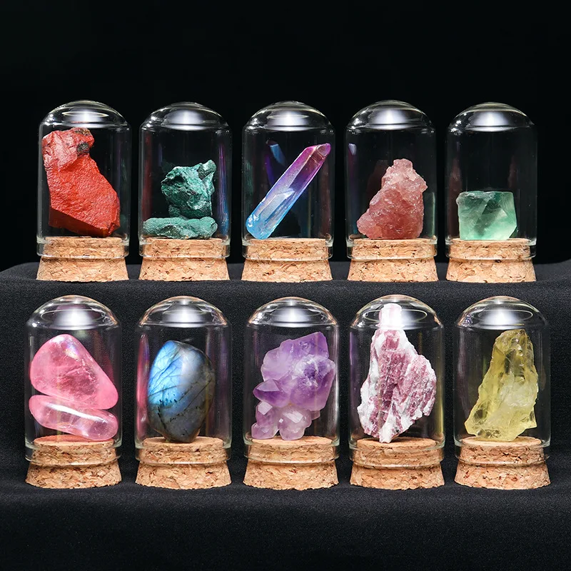 Collection de pierres précieuses en cristal naturel Reiki pour enfants ...