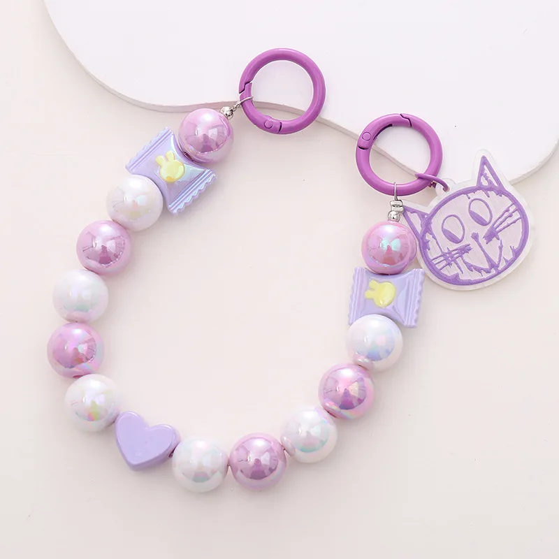 New-Fashion-Mobile-Phone-Lanyard-Beaded-Portable-Chain-Mobile-Phone ...