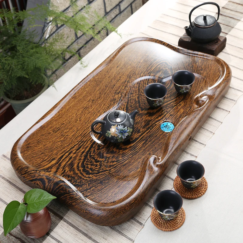 Chinese-Coffee-Tea-Trays-Wood-Plate-Vintage-Storage-Serving-Tea-Trays ...