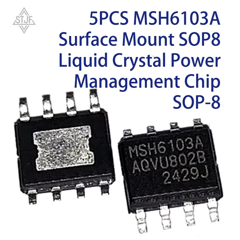 5PCS MSH6103A Surface Mount SOP8 Liquid Crystal Power Management Chip ...