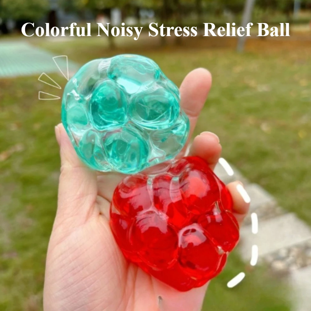 Squishy Colorful Noise Stress Ball for Anxiety Relief: Real-World ...