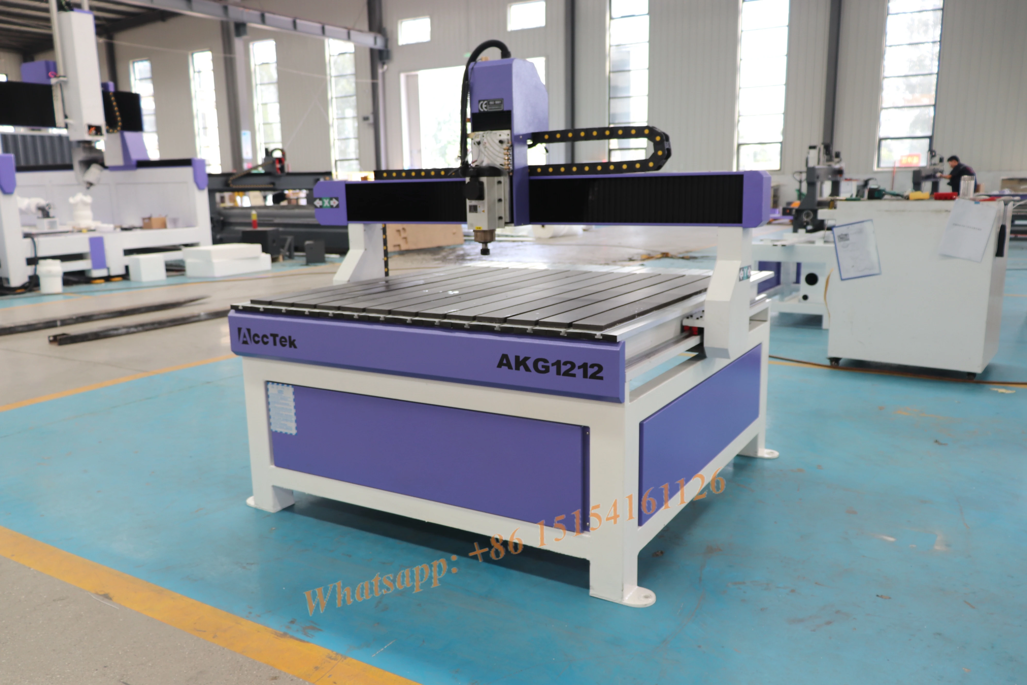 Enrutador-CNC-AKG1212-de-1200x1200mm-m-quina-de-grabado-preciso-para-madera-y-aluminio-transmisi ...