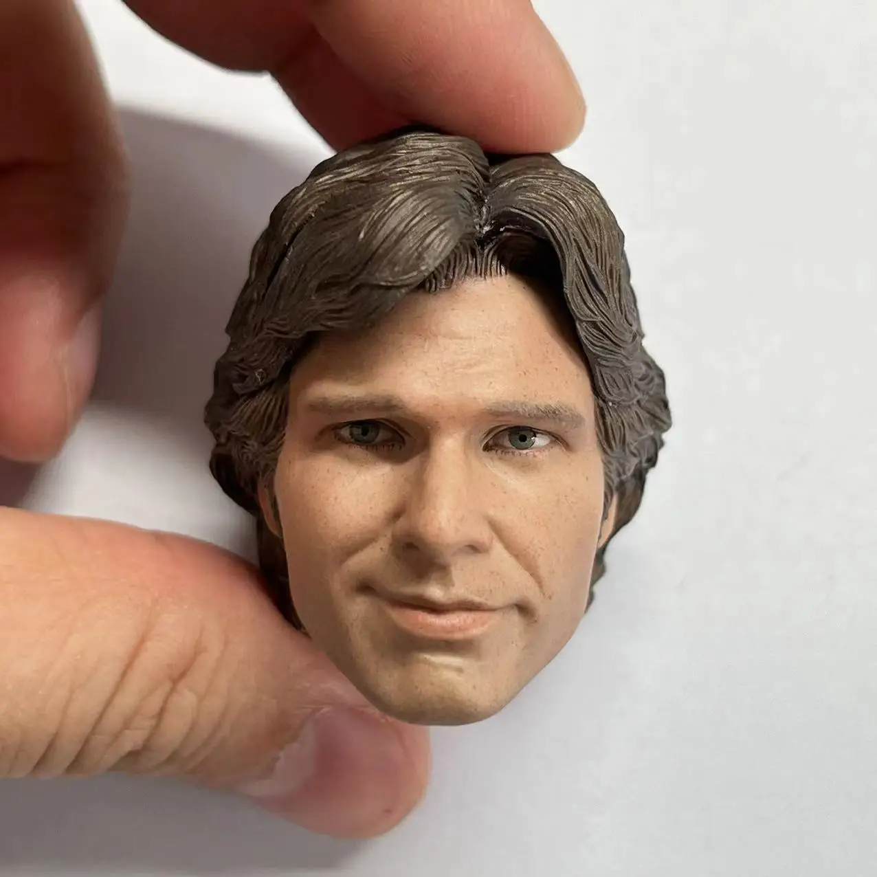 For-Collection-1-6-Han-Solo-Head-Carving-Smiling-Harrison-Ford-Head ...