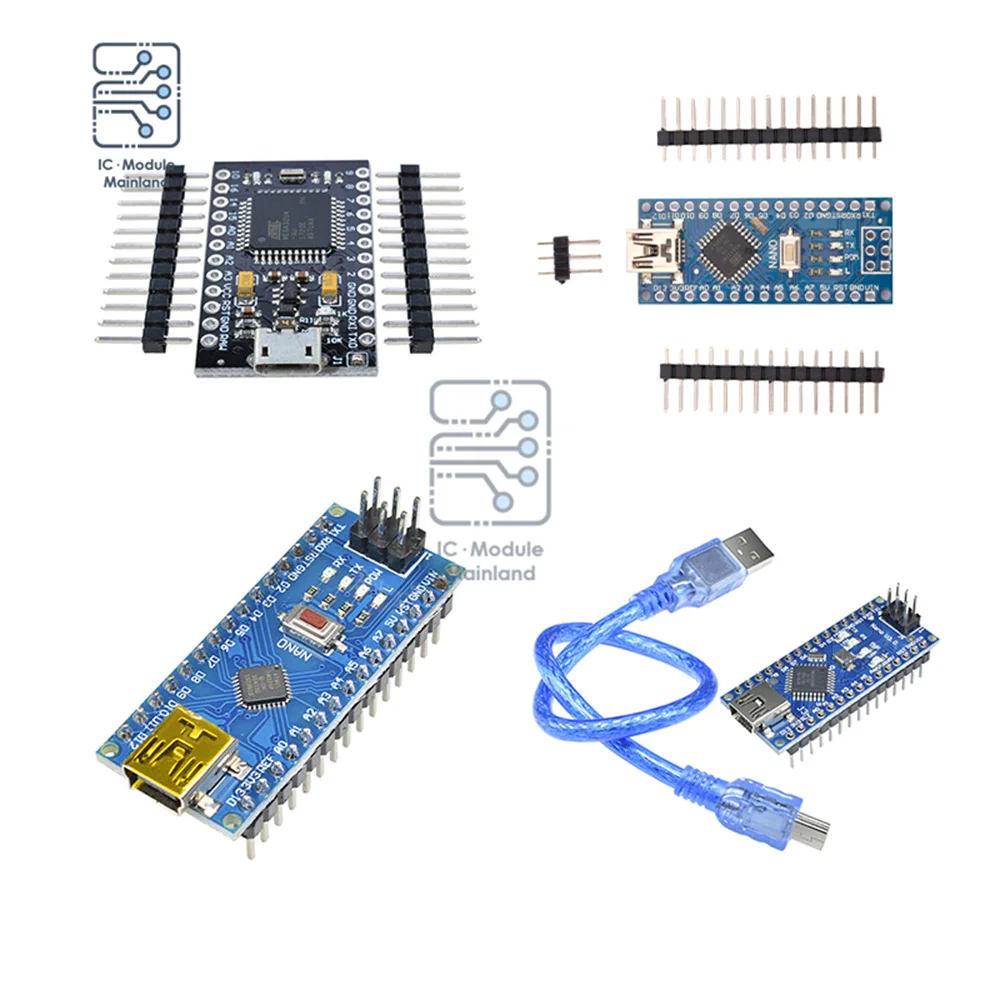 NANO-3-0-Mini-Type-C-Micro-With-The-Bootloader-Compatible-ATMEGA328P-AU ...