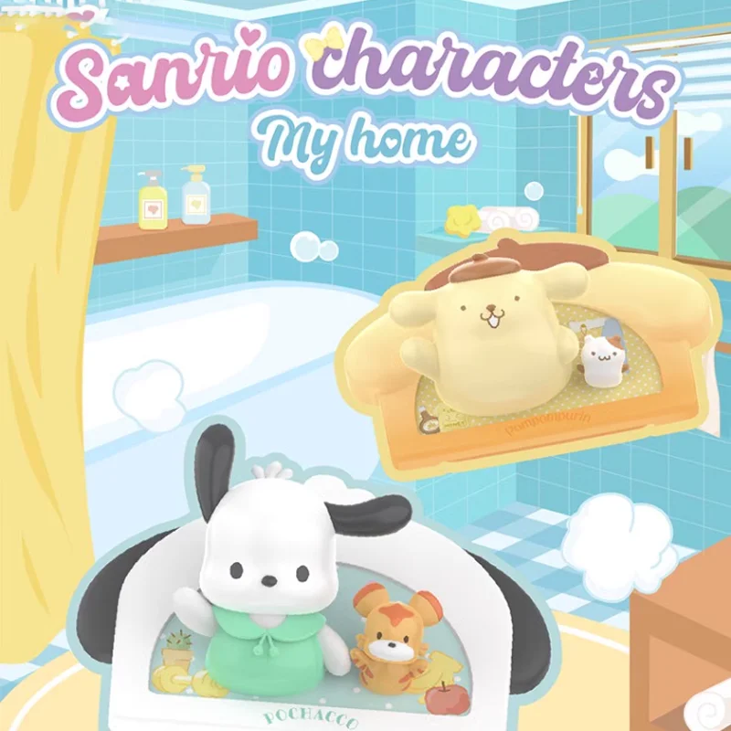 Sanrio-Family-My-Home-Series-Blind-Box-Toy-Anime-Kuromi-Pom-Purin ...