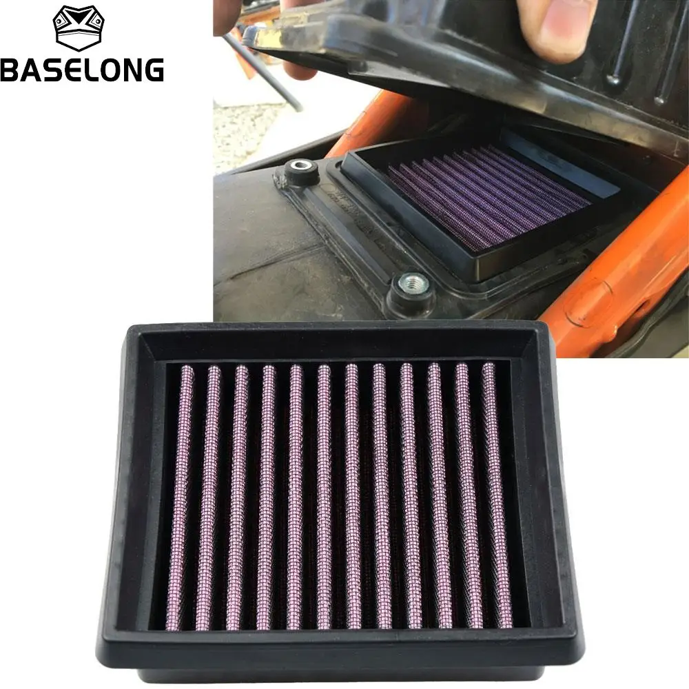 Duke125 DUKE390 Motorcycle Accessories Air Filter For KTM 125/200/250 ...