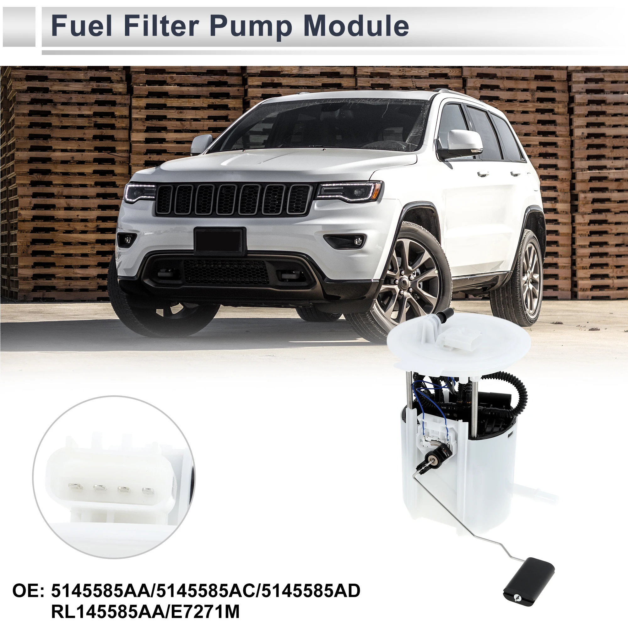 X Autohaux Electric Fuel Pump Assembly for Jeep Grand Cherokee 2011 ...