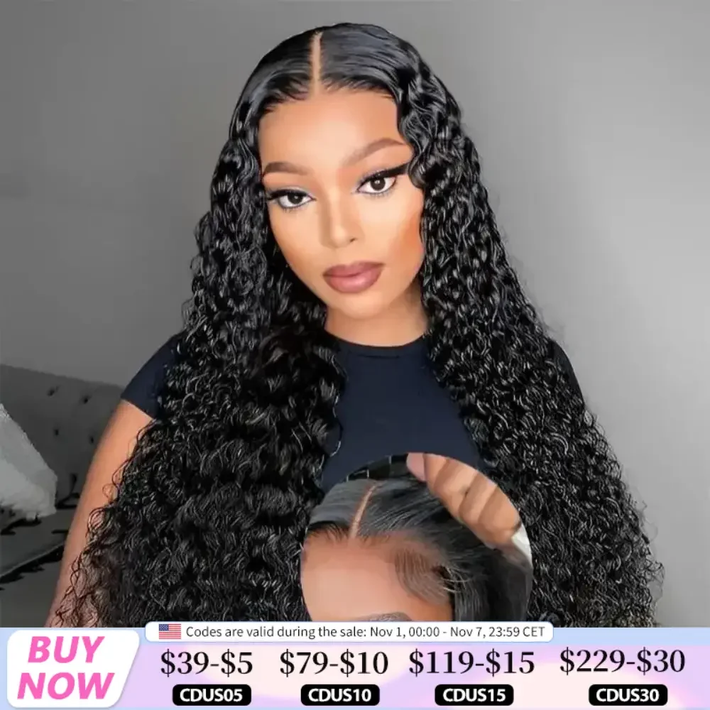 Glueless-5x5-Ready-to-Wear-Deep-Wave-HD-Lace-Clousure-Wig-Human-Hair ...