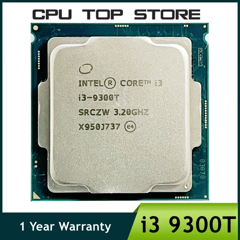 INTEL Core i3 9300T 3.2GHz Quad-Core Four-Thread CPU Processor 8M 35W ...