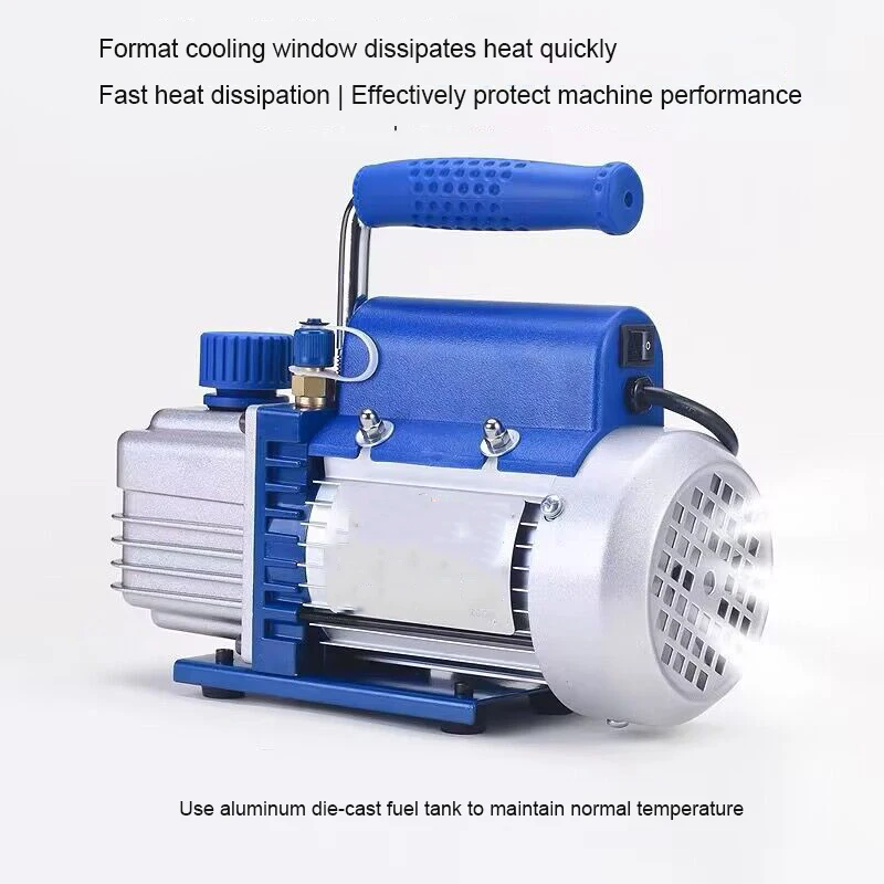 Refrigerant-Vacuum-Pump-Miniature-Rotary-Vane-Ultimate-Air-Conditioning ...