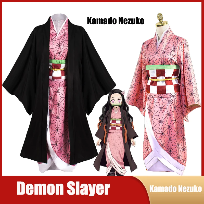 Tanjiro and Nezuko Cosplay: The Only Complete Set You Need for ...