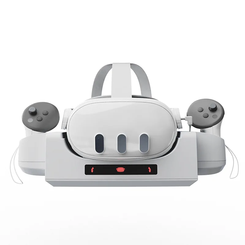 For-Meta-Quest-3VR-Wall-Mountable-Grip-Contact-Charging-Dock-VR-Headset ...