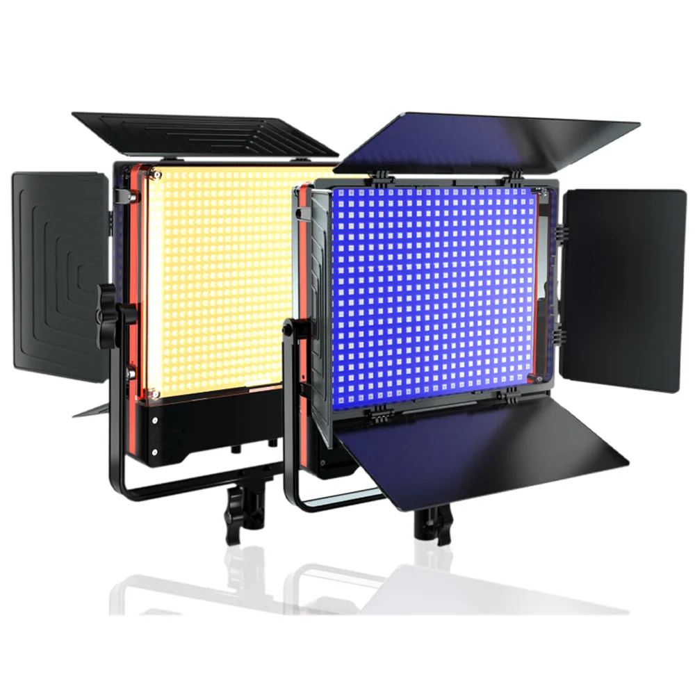 GVM-50SM-50W-Double-Sided-Bi-Color-RGB-LED-Light-Panel-with-Tripod ...