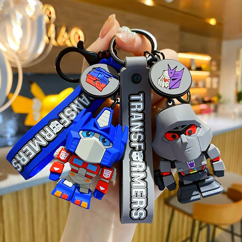 Cartoon-Transform-Shape-Robot-Toy-Doll-Keychain-Cute-Exquisite-Cool ...
