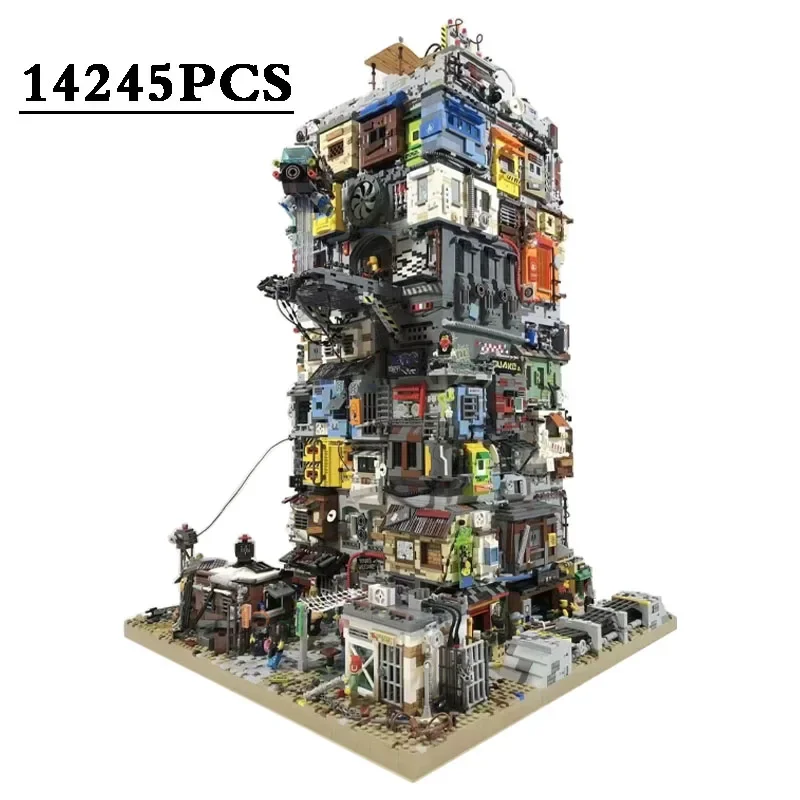 City-Building-MOC-14245-Doomsday-Wasteland-Building-Town-Difficult ...
