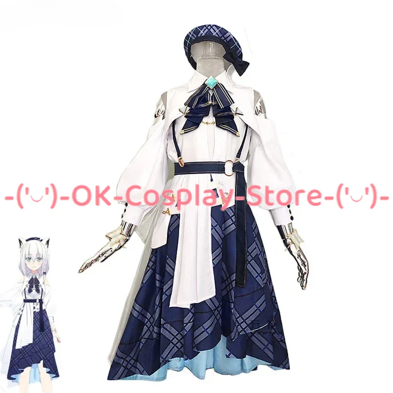 Hakui-Koyori-Houshou-Marine-Cosplay-Costumes-Blue-Journey-Vtuber ...