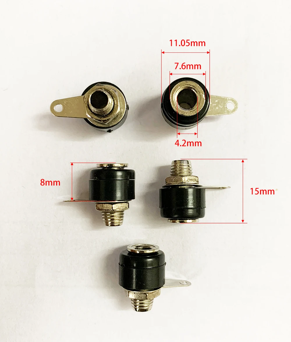 Banana-Plug-Terminal-Dia-4mm-Copper-Banana-Jack-Socket-Panel-Terminal ...
