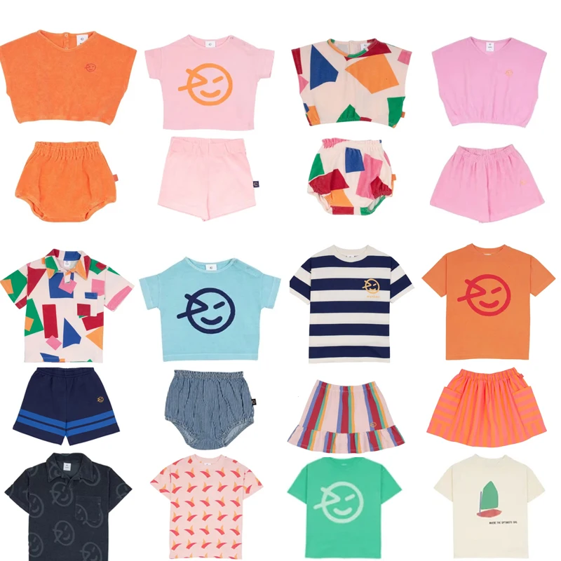 Kids-tees-and-Shorts-Clothes-Sets-2024-New-Summer-Wyn-Brand-Boys-Girls ...